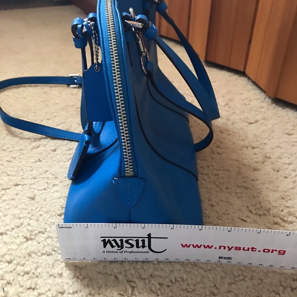 Coach | Bags | Blue Coach Purse | Poshmark